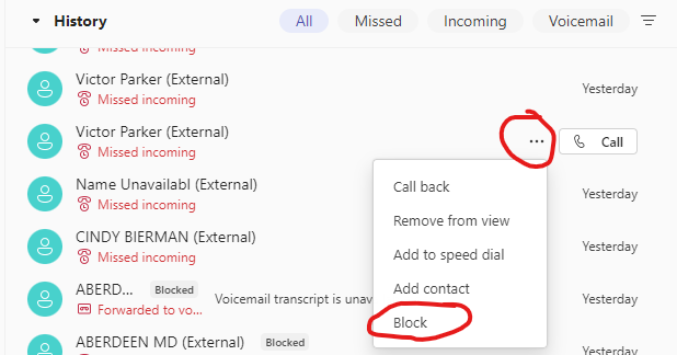 How to Block Spam Calls in Teams – InSource Services Group
